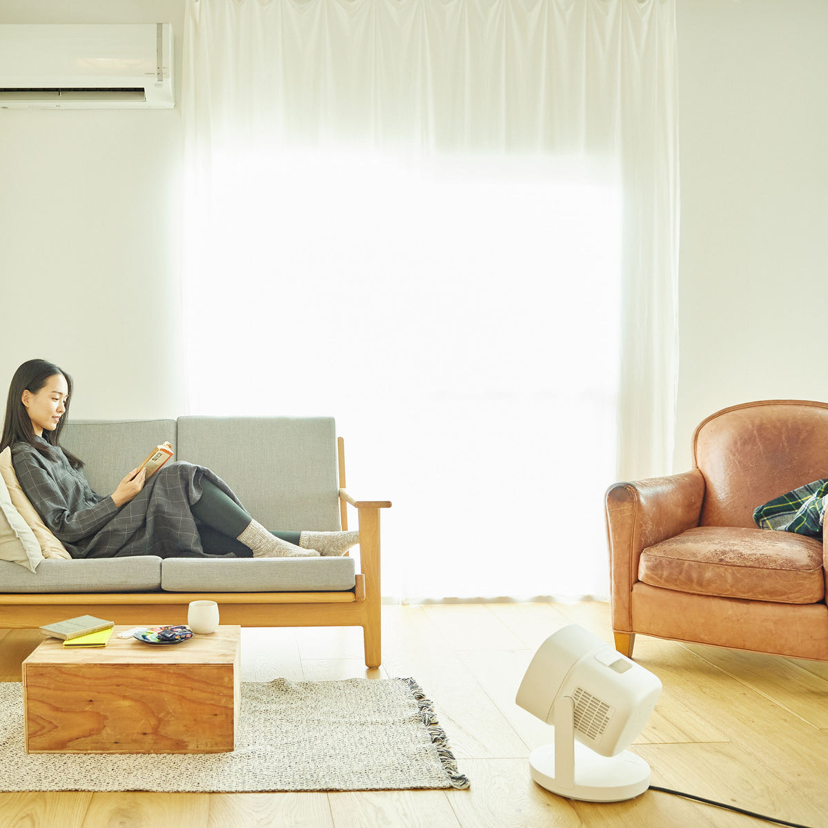 HOT&COOL サーキュレーター ポカクール SH-CD131 | シロカオンラインストア